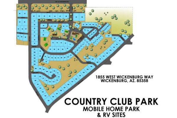 55+ Mobile Home Community in Wickenburg AZ | Country Club Park